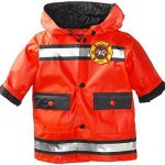 Firefighter Raincoat Baby Toddler- 12 Months - Play Fun Party, LLC